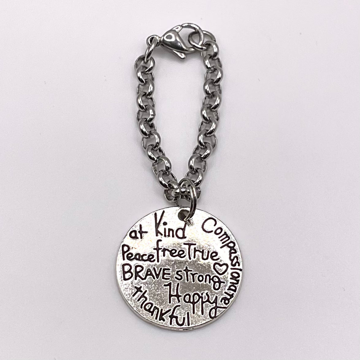 Positive Affirmation PURSE CHARM & Chain – Kuchy Coo